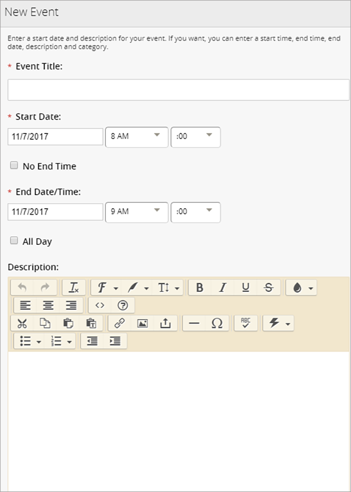 Calendar App – Community Engagement