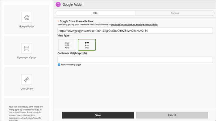 Google Folder App – Community Engagement