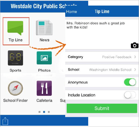 Submit a Tip for Students – Community Engagement