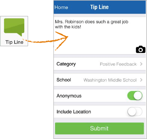 Tip Line – Community Engagement